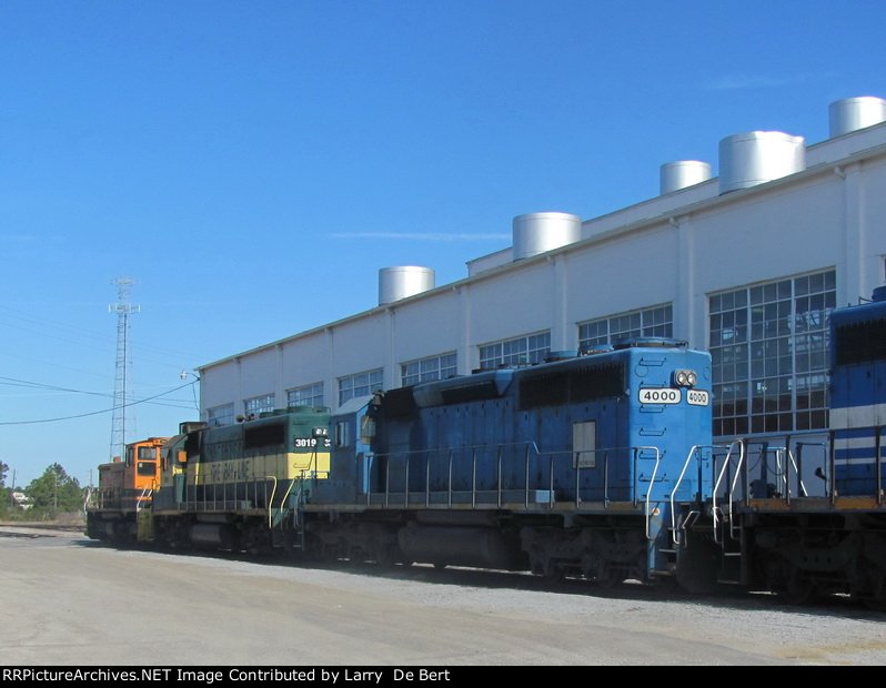 GSWR 4000 Waiting for the nightly run to Dothan
